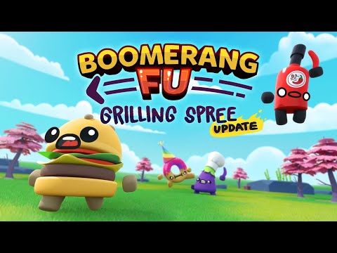 Boomerang Fu - Grilling Spree Update Trailer - Nintendo Switch, Xbox and Steam