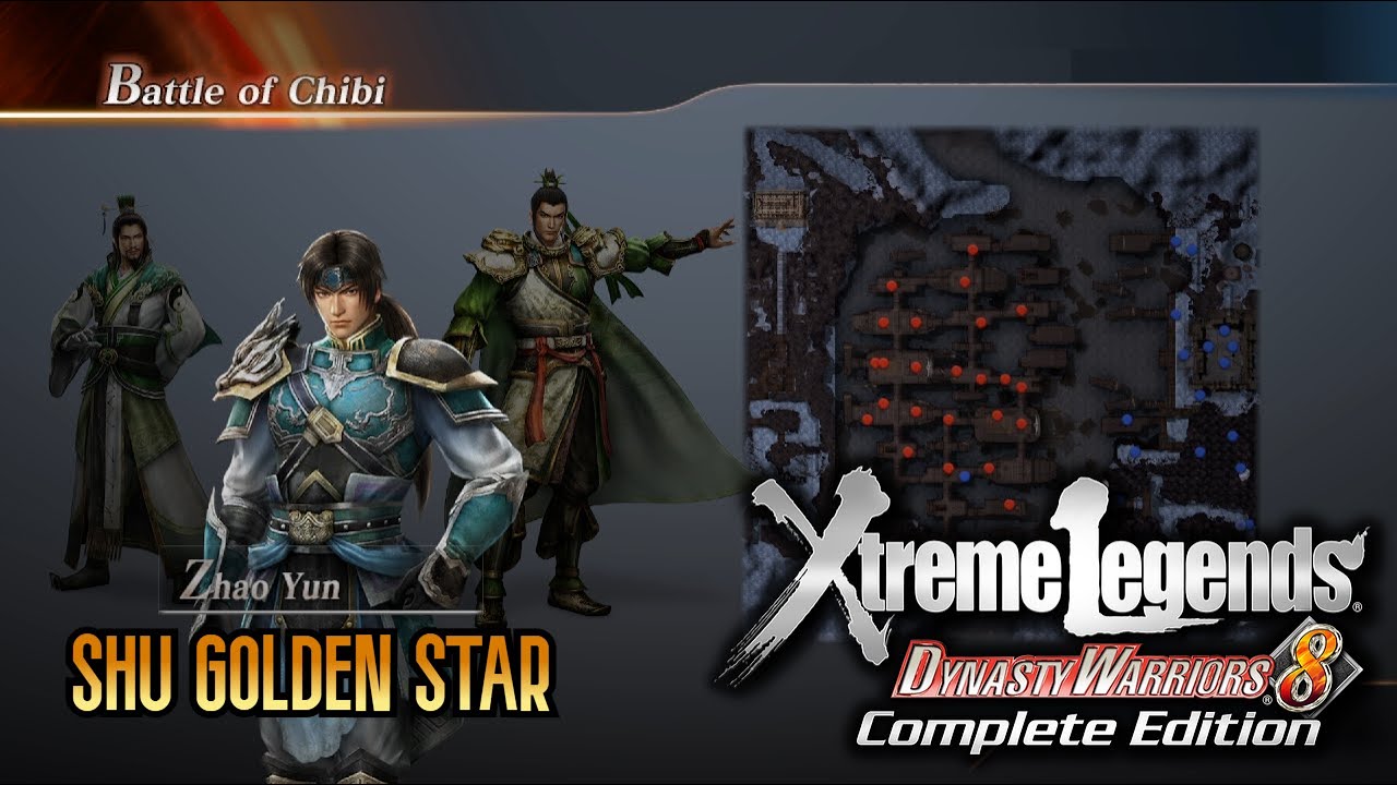 Golden Star " BATTLE OF CHIBI " SHU FORCE - Dynasty Warriors 8 Xtreme ...