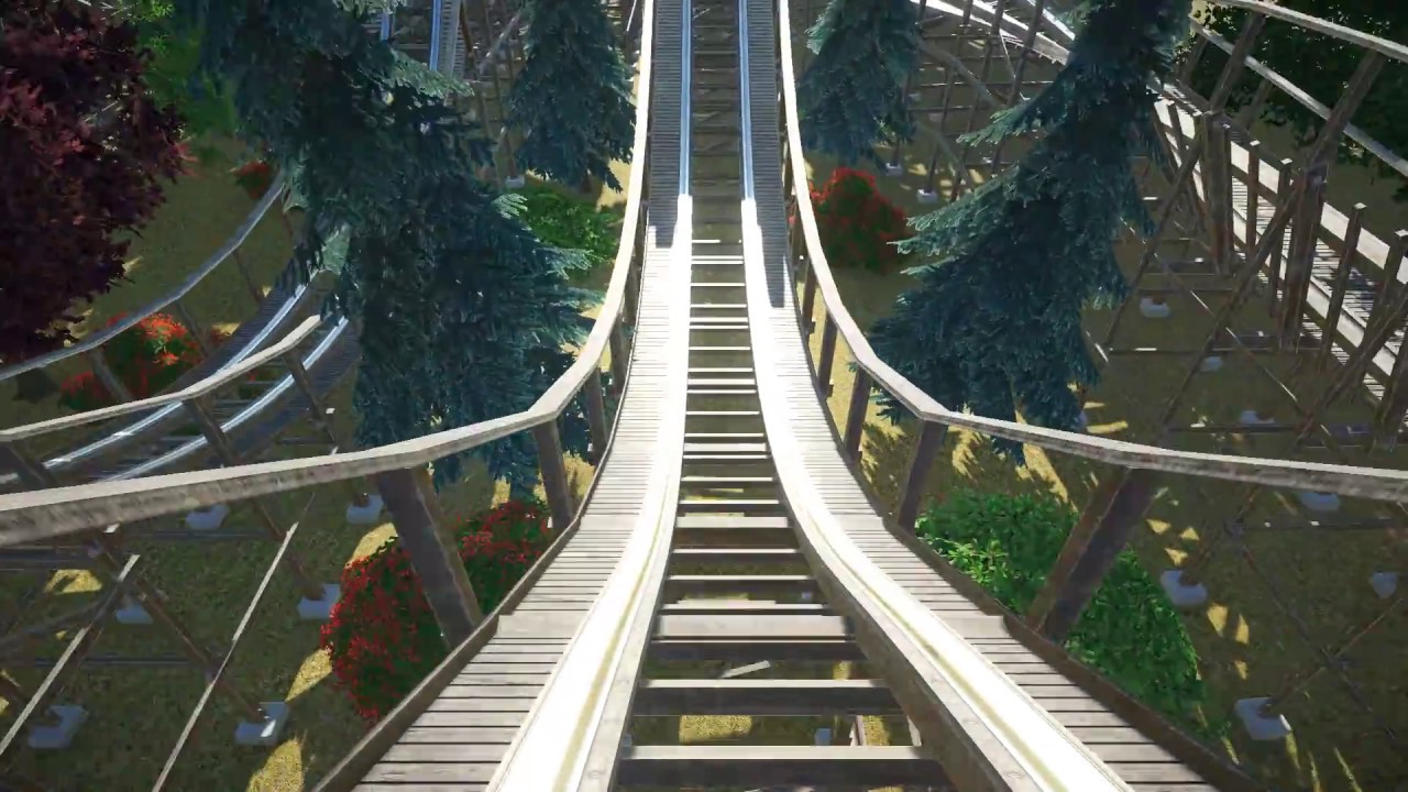 Planet Coaster - Timber Falls, Custom Coaster Design - YouTube