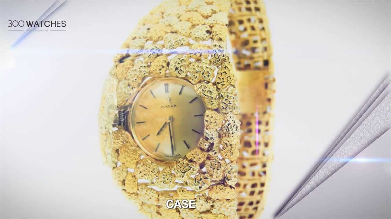 See this pre-owned Omega 18k Yellow Gold Watch by Gilbert Albert - YouTube