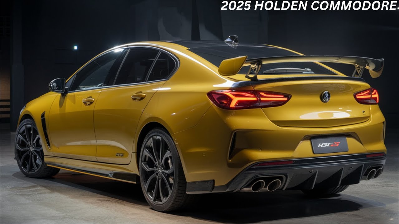 2025 Holden Commodore HSV GTS The Sedan That Redefines Performance ...