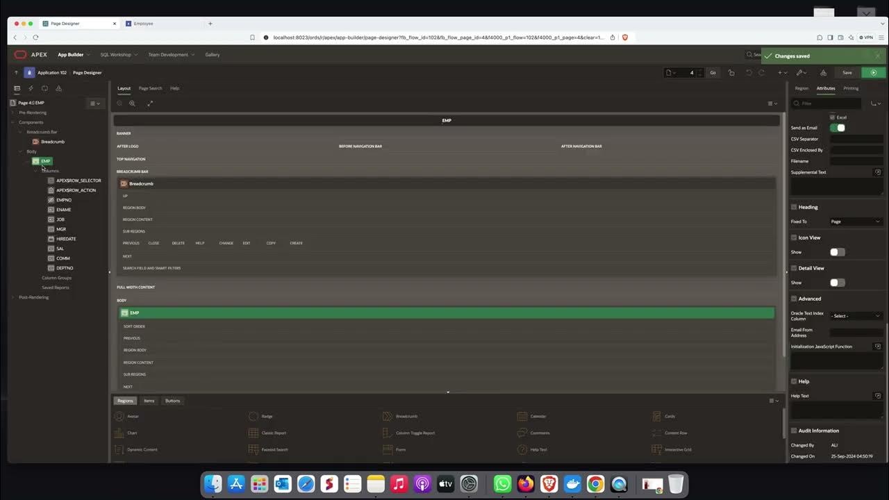Disable Column Reordering and Resizing in Oracle APEX interactive Grid - YouTube