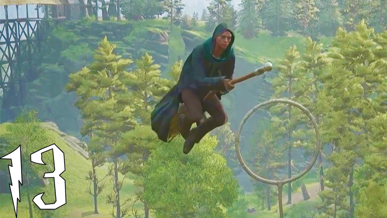 Hogwarts Legacy Walkthrough Part 13 - First Time Flyer - YouTube
