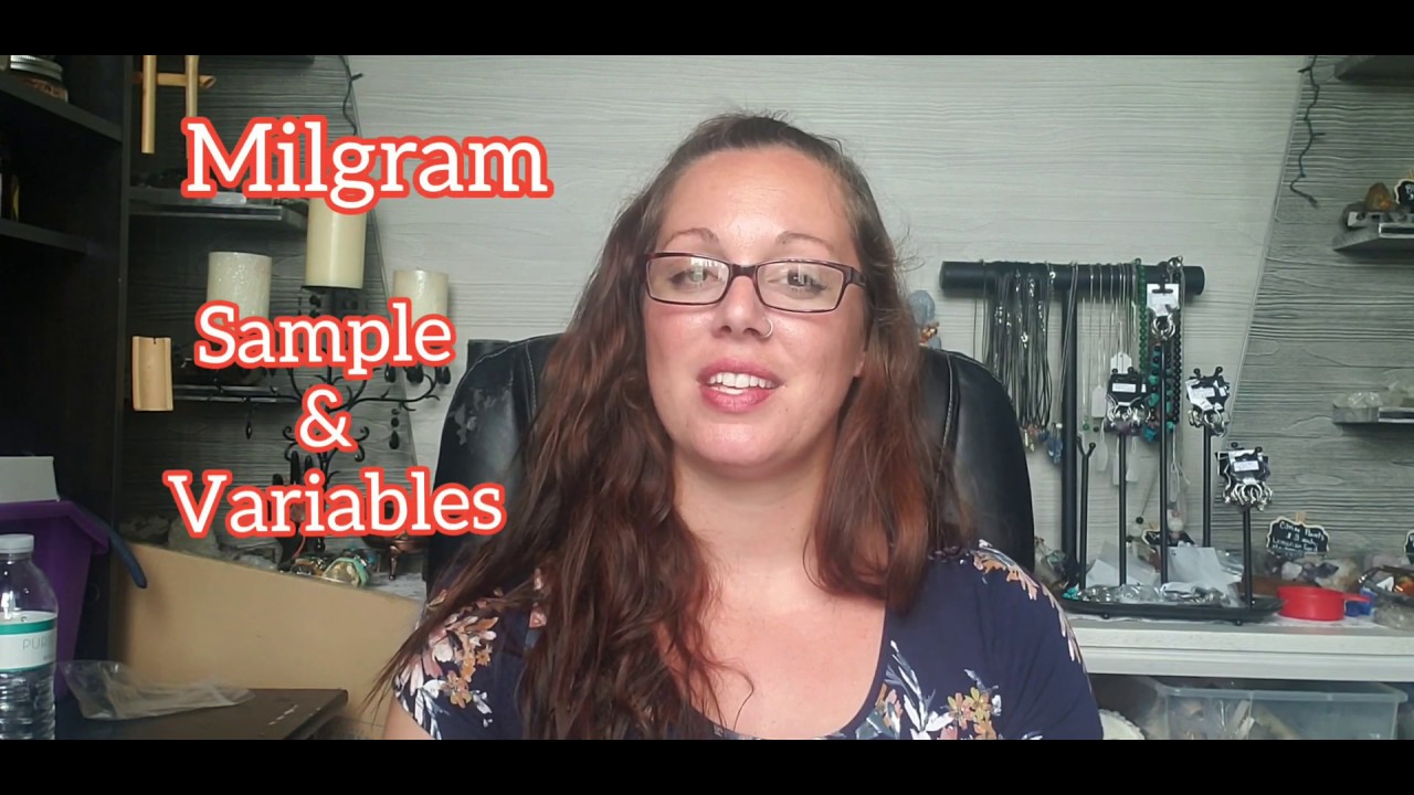 Milgram, Obedience, Sample and Variables Explained, AICE Psychology ...