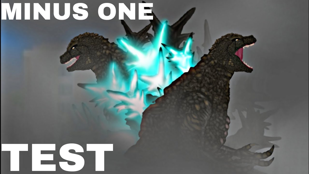 @grththaiomega54 GODZILLA MINUS ONE TESTING (THE BEST G MINUS ONE MODEL ...