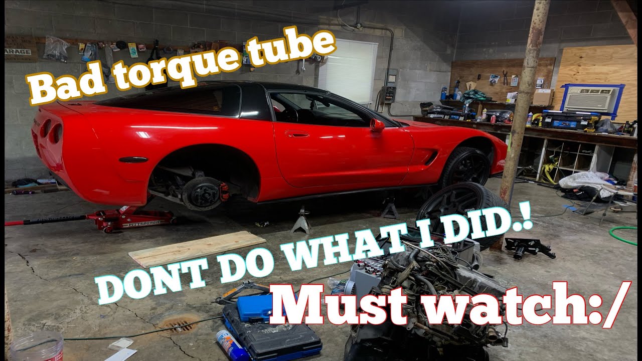 MUST WATCH! BEFORE c5 TORQUE TUBE disassembly!! - YouTube