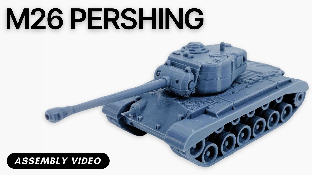 M26 Pershing Assembly Video - YouTube