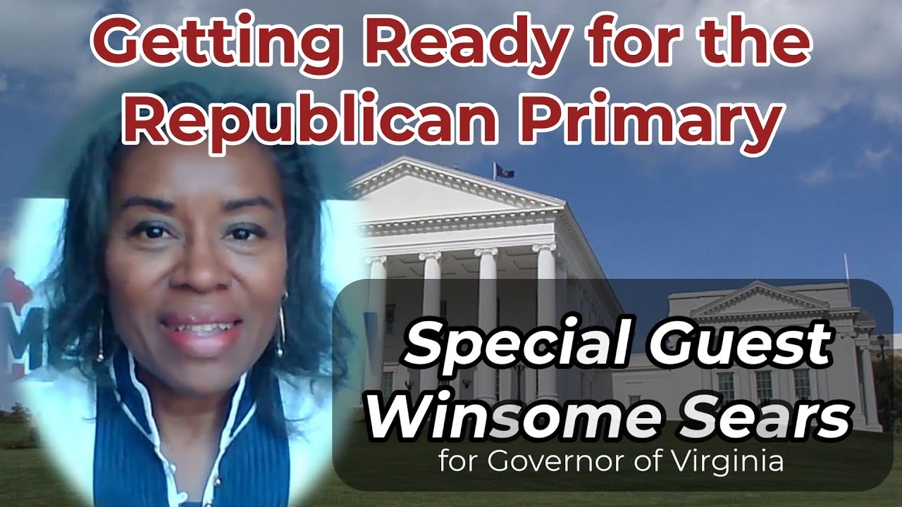 Republican Primary 2025 - Winsome Sears - YouTube