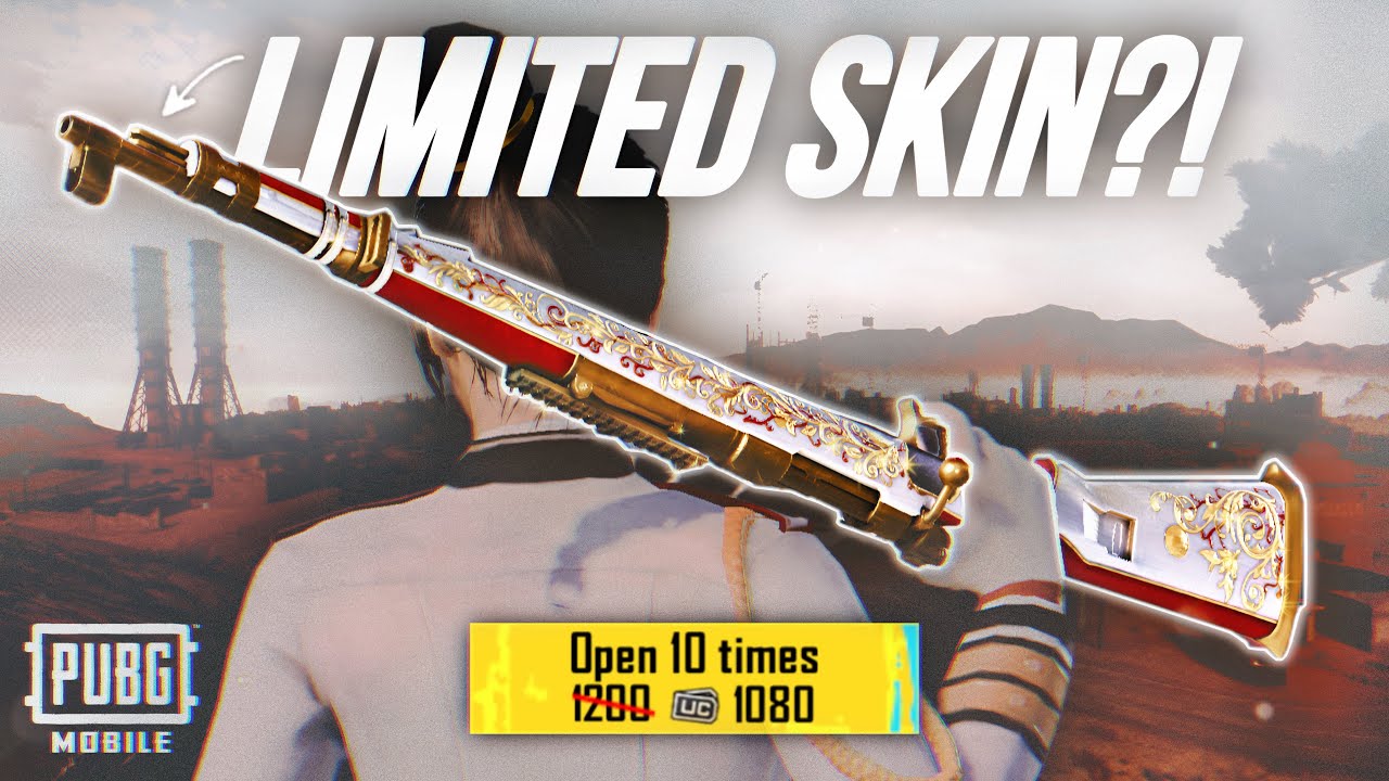“Regional limited edition” KAR98K SKIN?! ///// 1vs4 with NEW KAR98K ...
