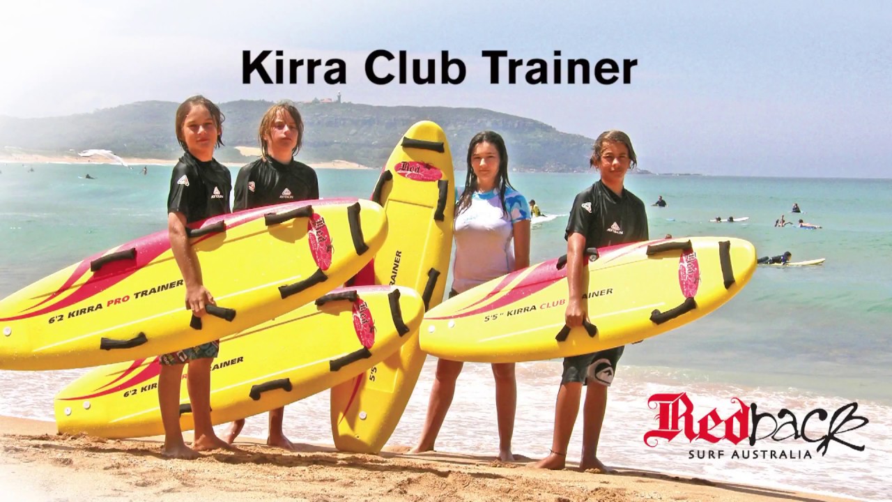 Kirra Club Trainer Board for Nippers - YouTube