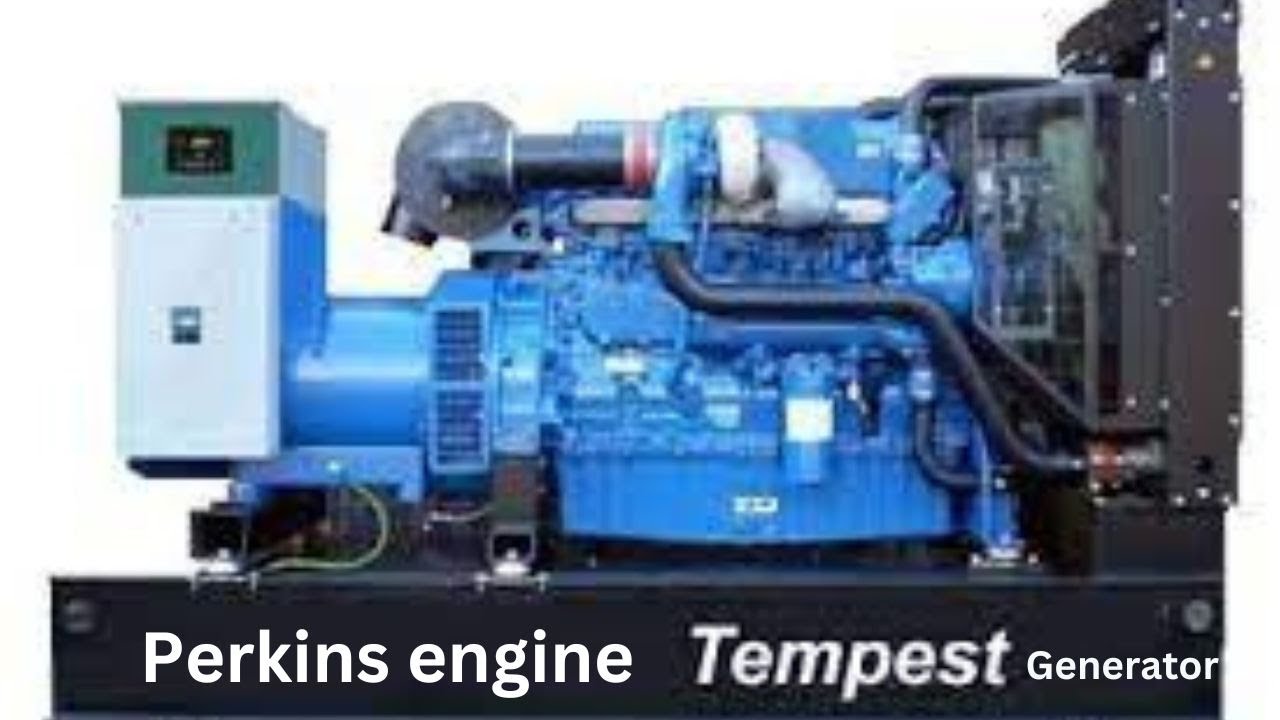 Tempest generator perkins engine - YouTube