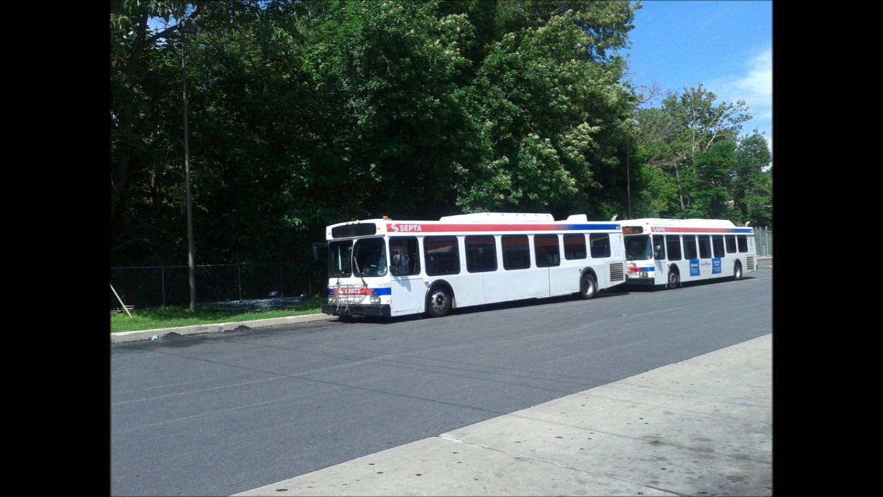 SEPTA Route 65: 2001 New Flyer D40LF #5450 Pt 1/2 - YouTube