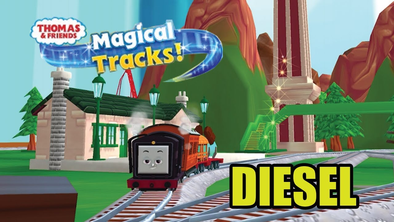 Thomas & Friends: Magic Tracks - Play with Diesel The Black Strong ...