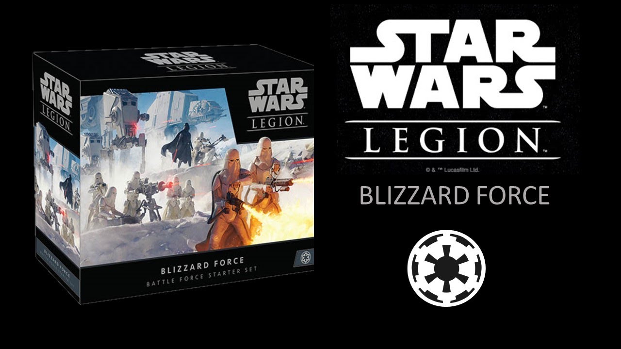 Енот открыл Star Wars Legion. Blizzard Force. - YouTube