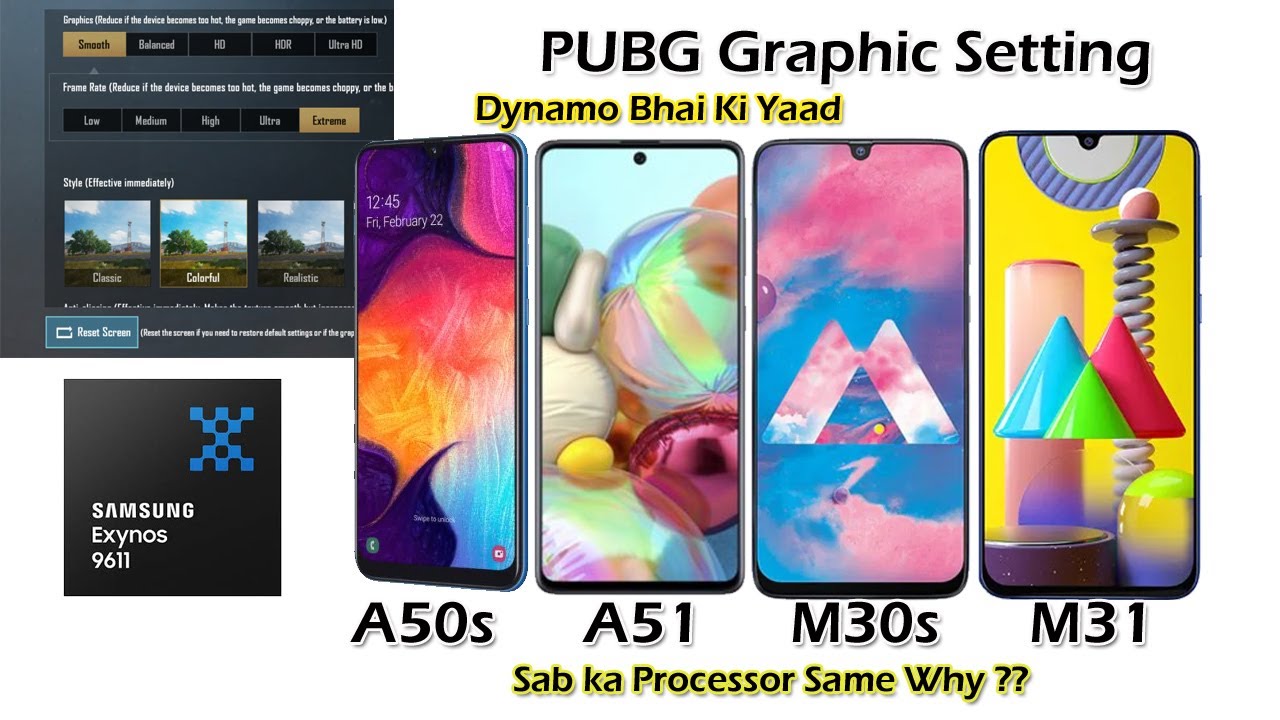 Exynos 9611 Samsung Processor Explain A50s/A51/M30s/M31 - YouTube