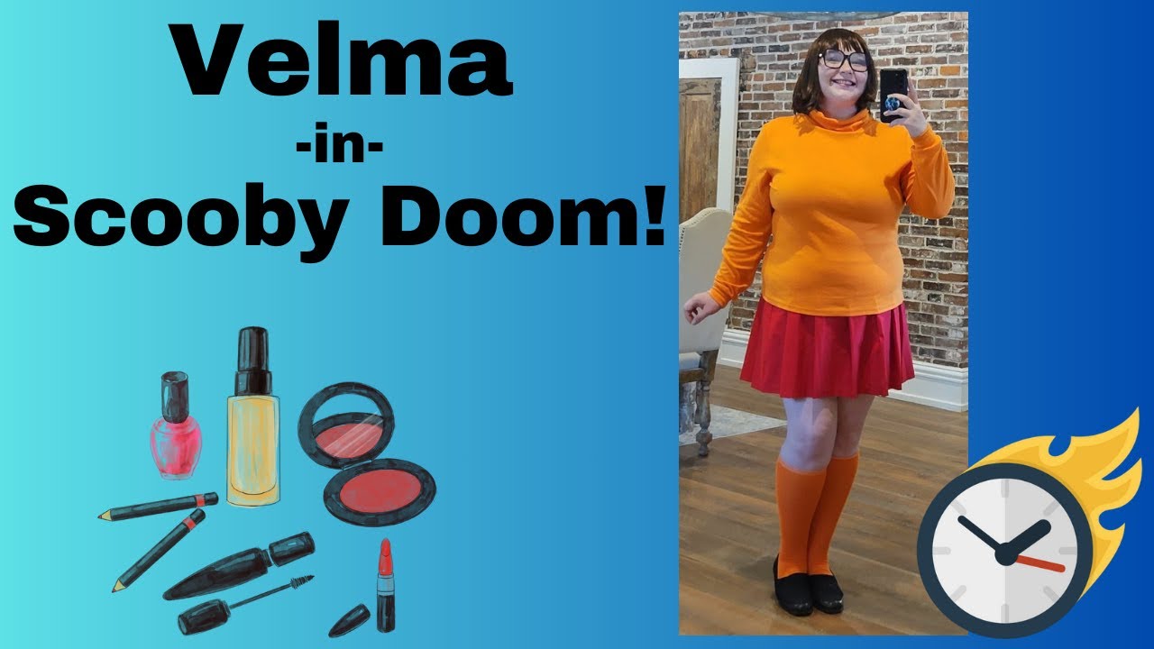 Velma makeup timelapse (Scooby Doom!) - YouTube