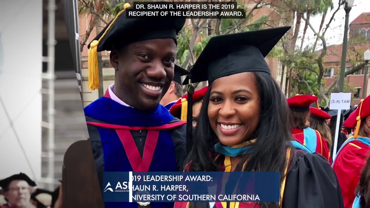 2019 ASHE Leadership Award: Shaun R Harper - YouTube