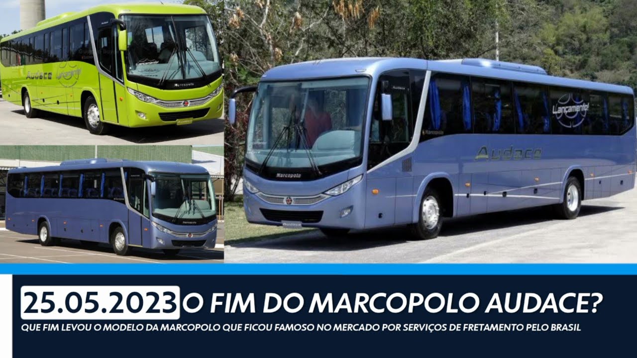 O fim do Marcopolo Audace? O que aconteceu com o modelo? - YouTube