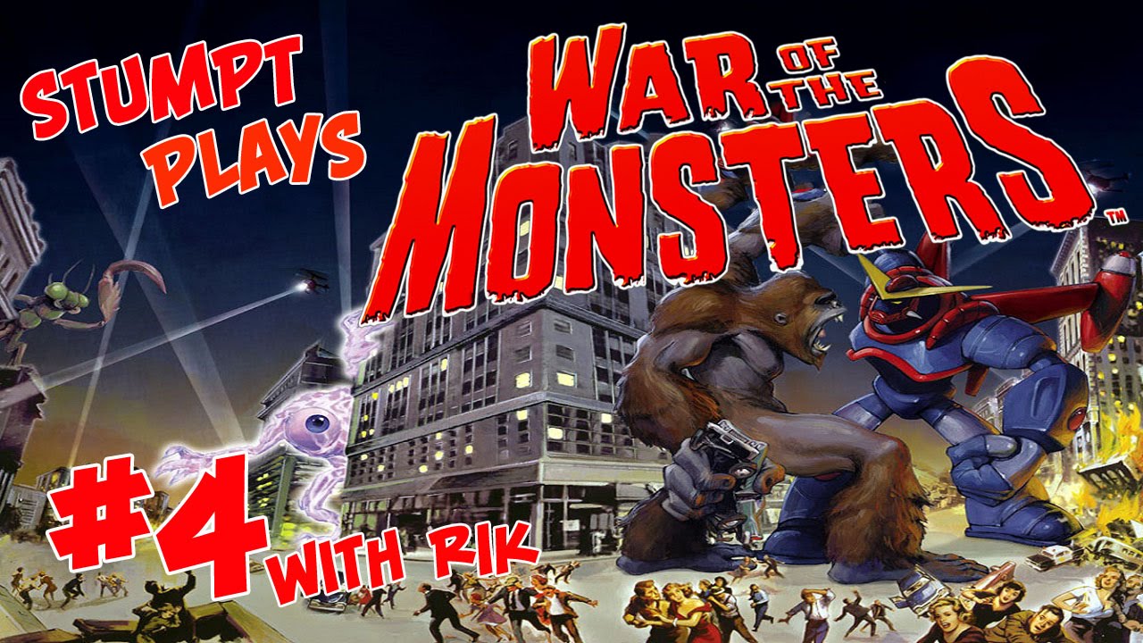 Stumpt Rik Plays - War of the Monsters - #4 - Cerebulon - YouTube