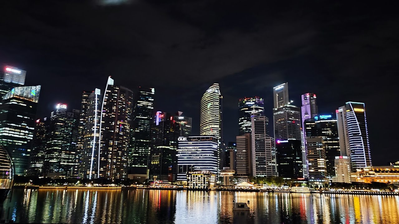 MBS Light Show - YouTube