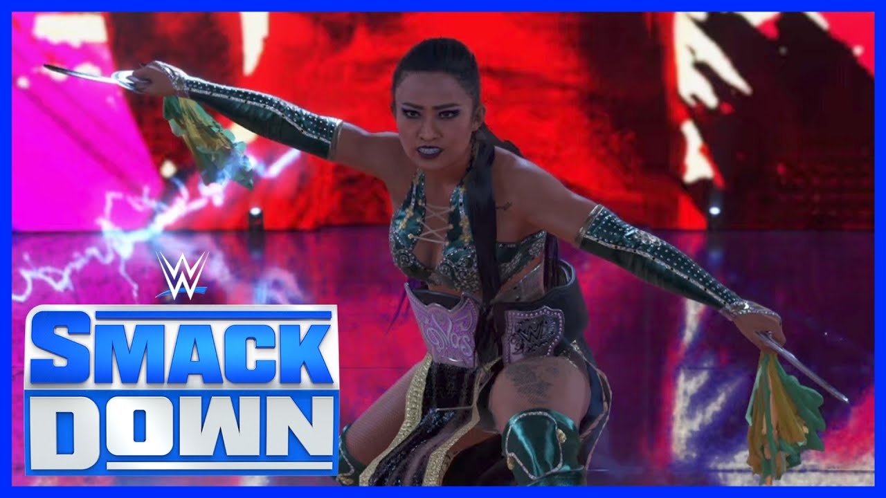 WWE 2K23|SMACKDOWN XIA LI OPEN CHALLENGE (ALIYAH AT RINGSIDE) - YouTube