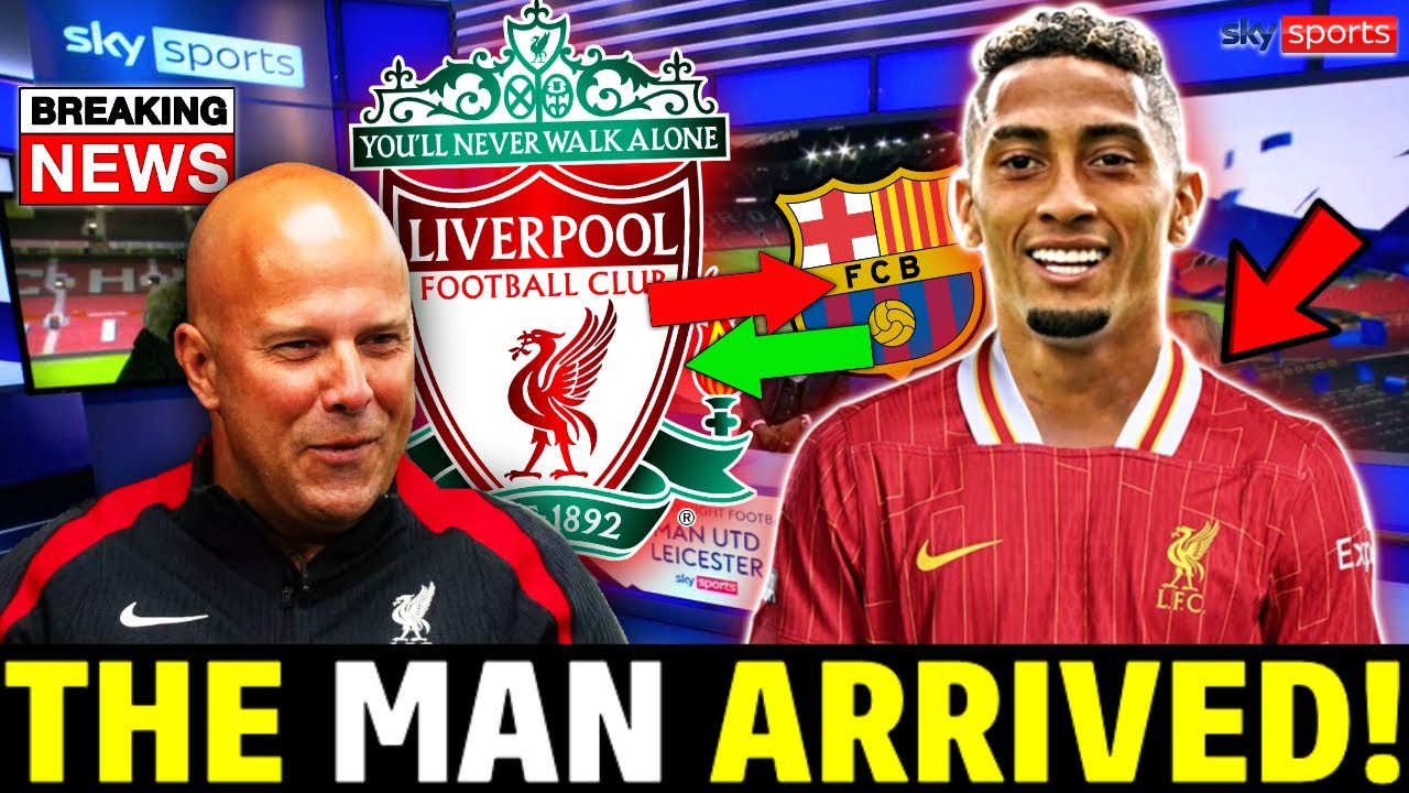 💥 UNEXPECTED! LIVERPOOL COMPLETES A TRANSFER THAT WILL CHANGE ...