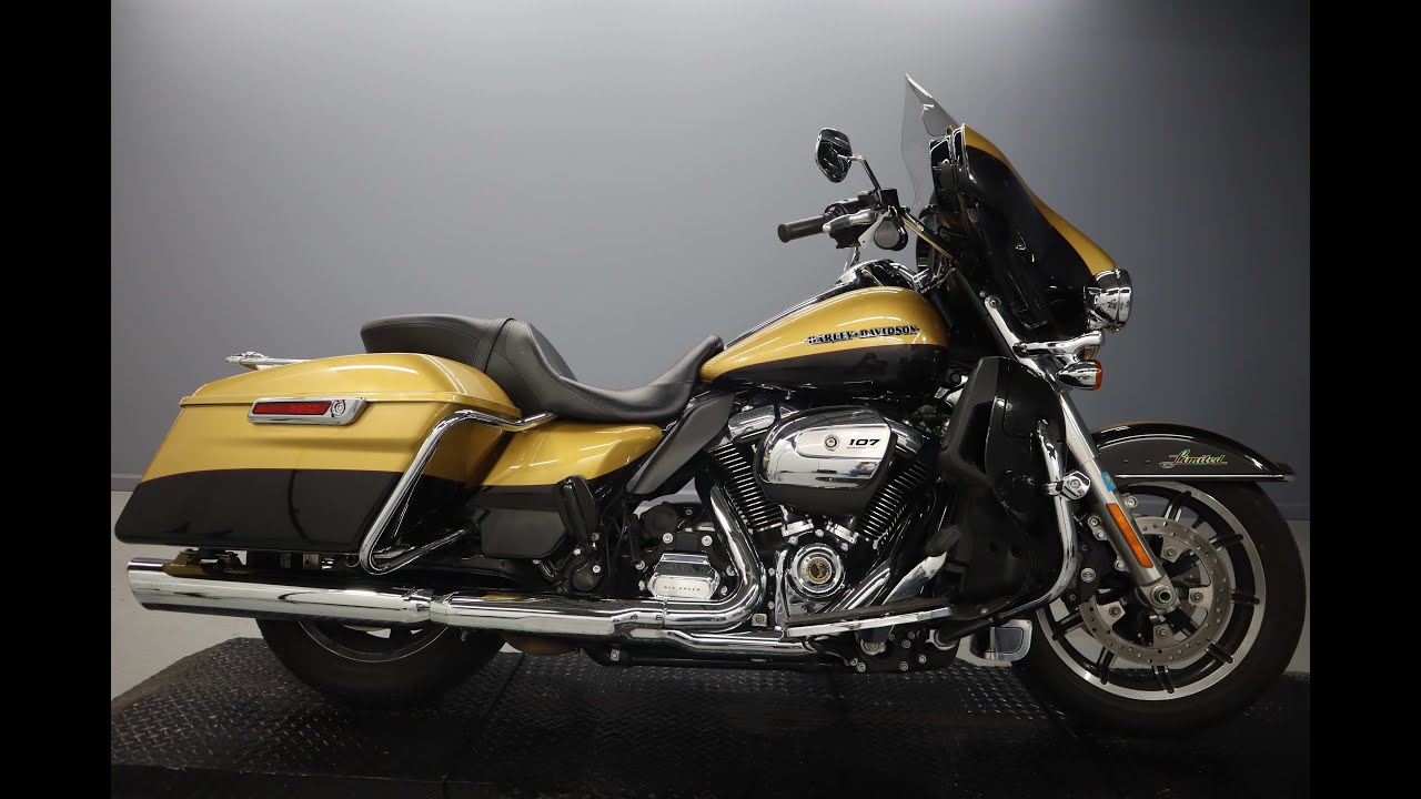 Used 2017 Harley-Davidson Ultra Limited Low FLHTKL In Black Hills Gold ...