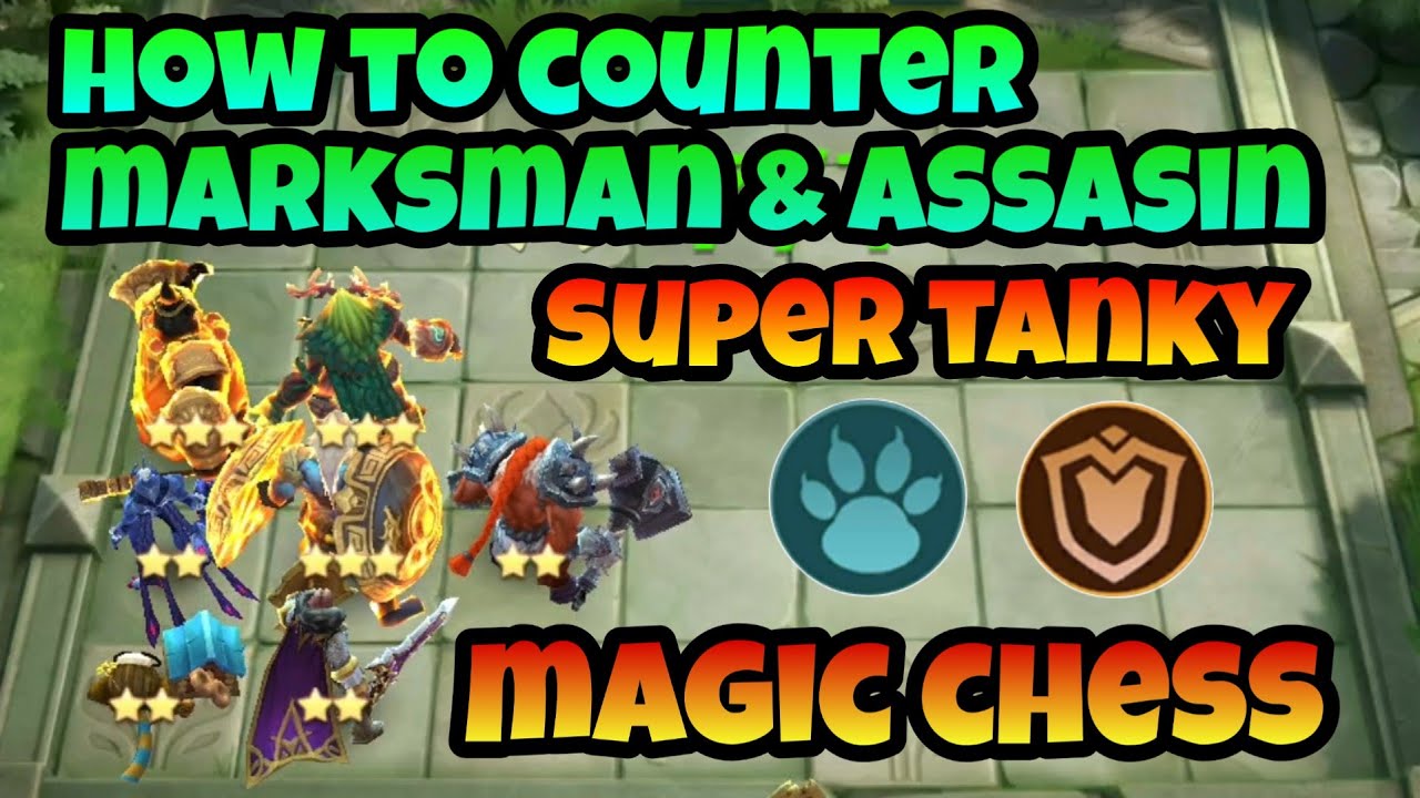 How to Counter Marksman and Assasin - Guardian & Targeman | Mobile ...