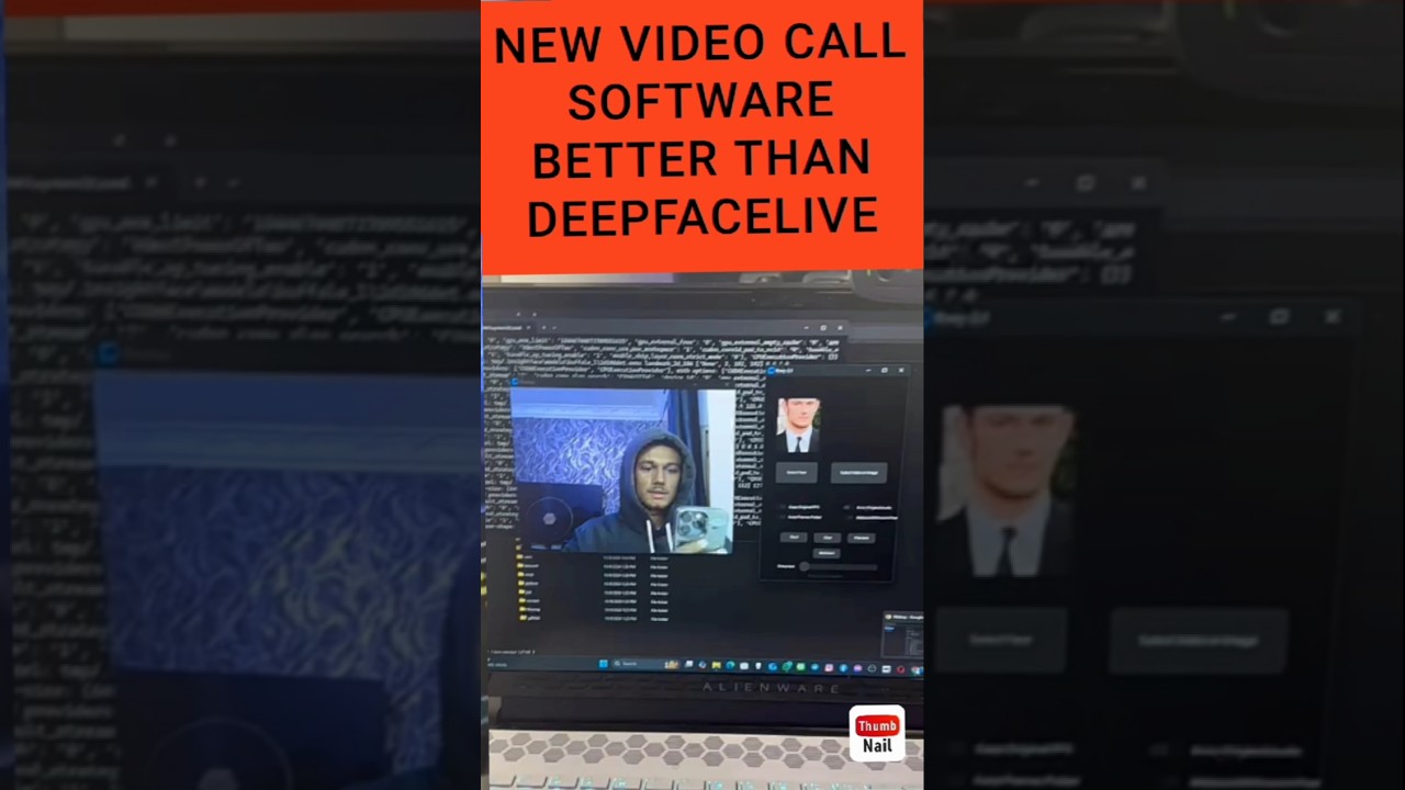 Deepfacelive fake video call tutorial. deepfacelab fake video call obs ...