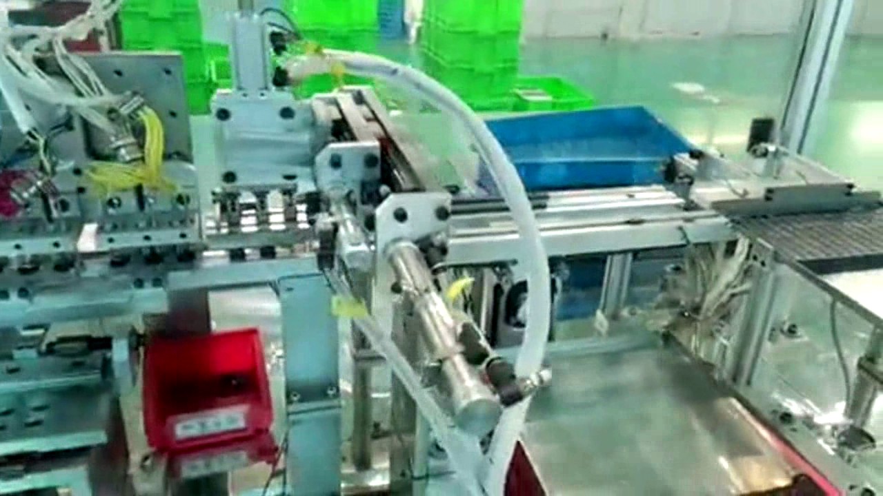 Automatic Relay Assembly Testing Machine - YouTube