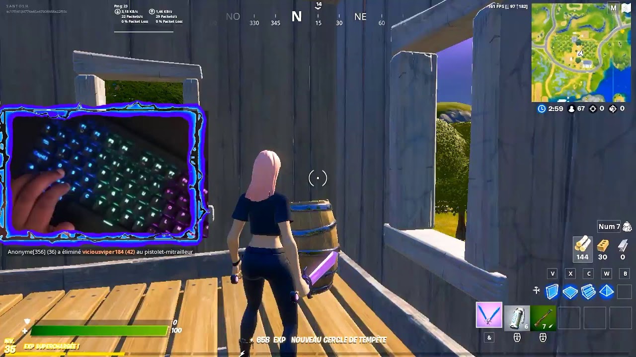 LIVE HANDCAM FORTNITE - YouTube