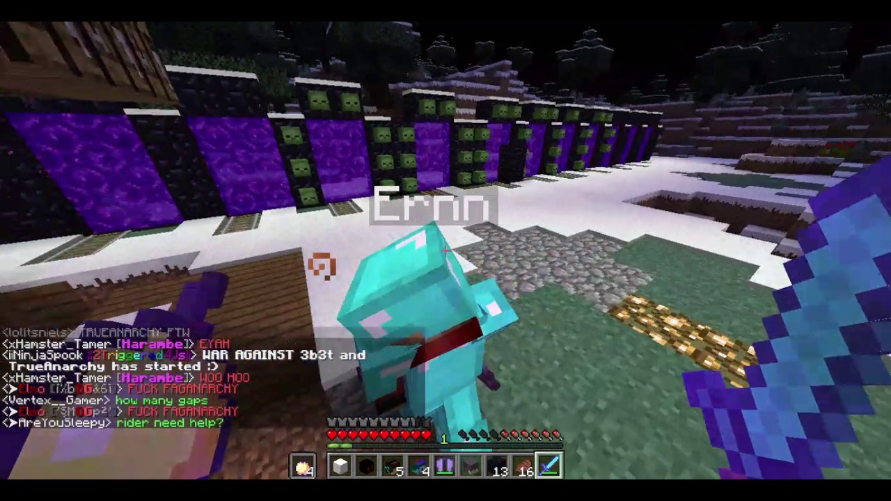 1st Incursion of 3b3t Pt. 2/2 - YouTube