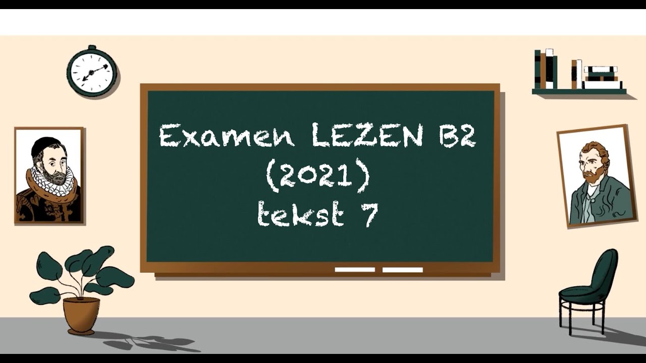 Examen LEZEN B2 2021 (tekst 7) - STAATSEXAMEN NT2 programma II - YouTube
