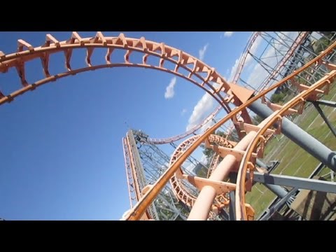Super Manege front seat on-ride HD POV La Ronde