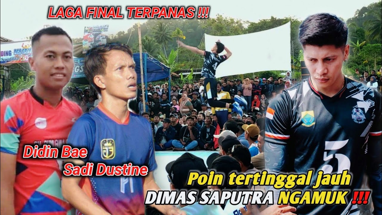 Laga Final Terpanas‼️Full Kaik Vs Dimas Saputra ft Rafly Subang Abay Fajar Hasan | Pt Makmur vs ...