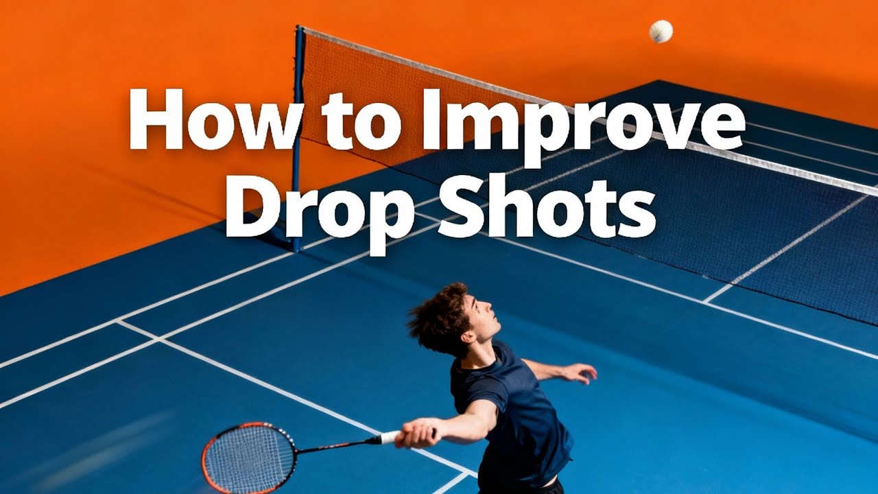 HOW TO IMPROVE DROP SHOT IN BADMINTON || DROP SHOT PRACTICE #badminton ...