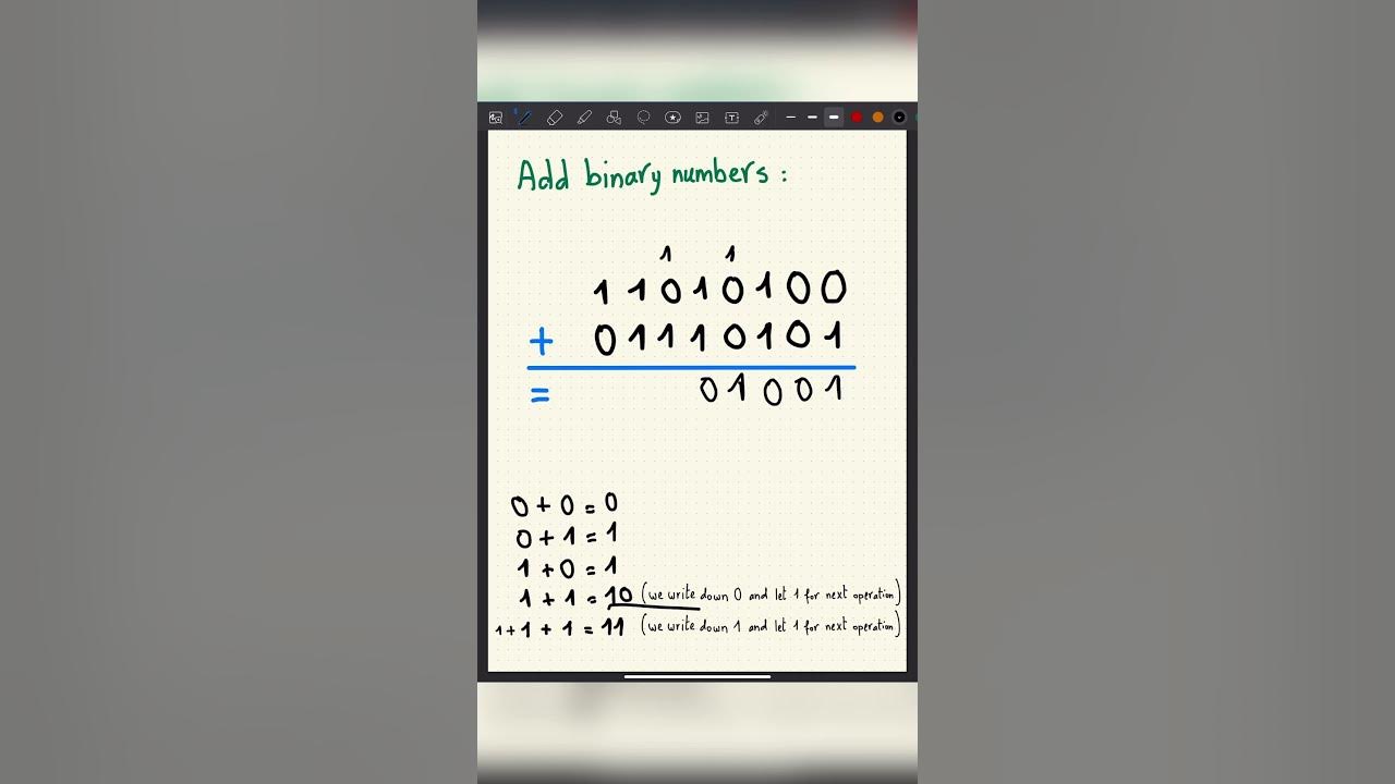 How To Add Binary Numbers Together YouTube how-to-add-binary-numbers-together-youtube