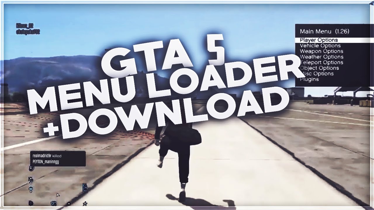[GTA 5/1.17] INSANE MOD MENU LOADER! + DOWNLOAD - YouTube