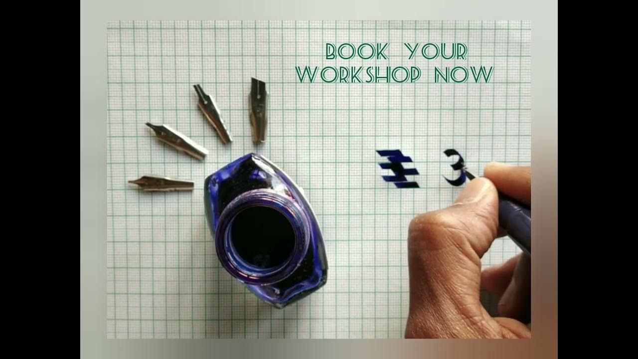 Devnagri Calligraphy For Beginners ¦ Book Your Workshop Now ¦ Learn Marathi Script with Rahul ...