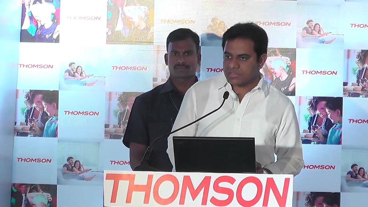 Launch of Thomson Electronics Manufacturing Unit - YouTube
