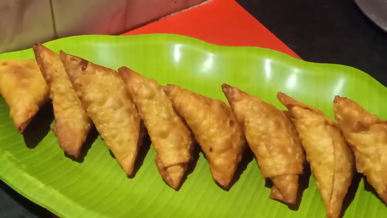 ONION SAMOSA EVENING TEE TIME SAMOSA HOW TO MAKE - YouTube