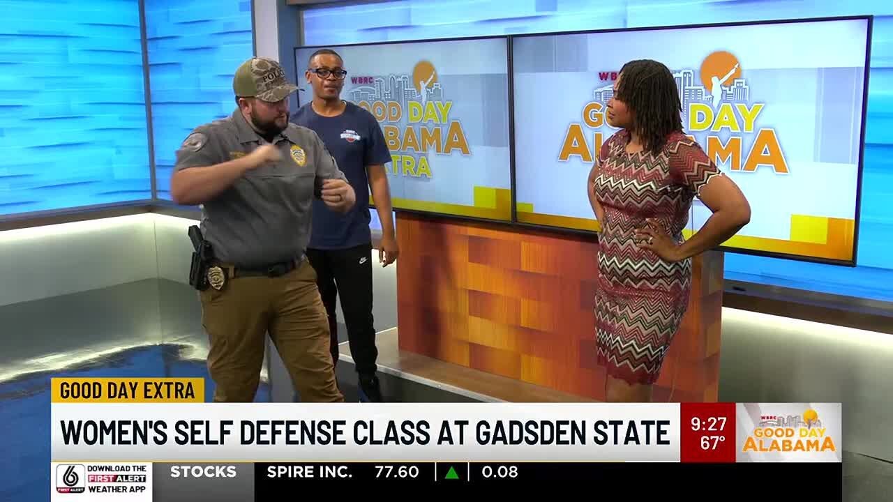 Women's Self Defense Class at Gadsden State - YouTube