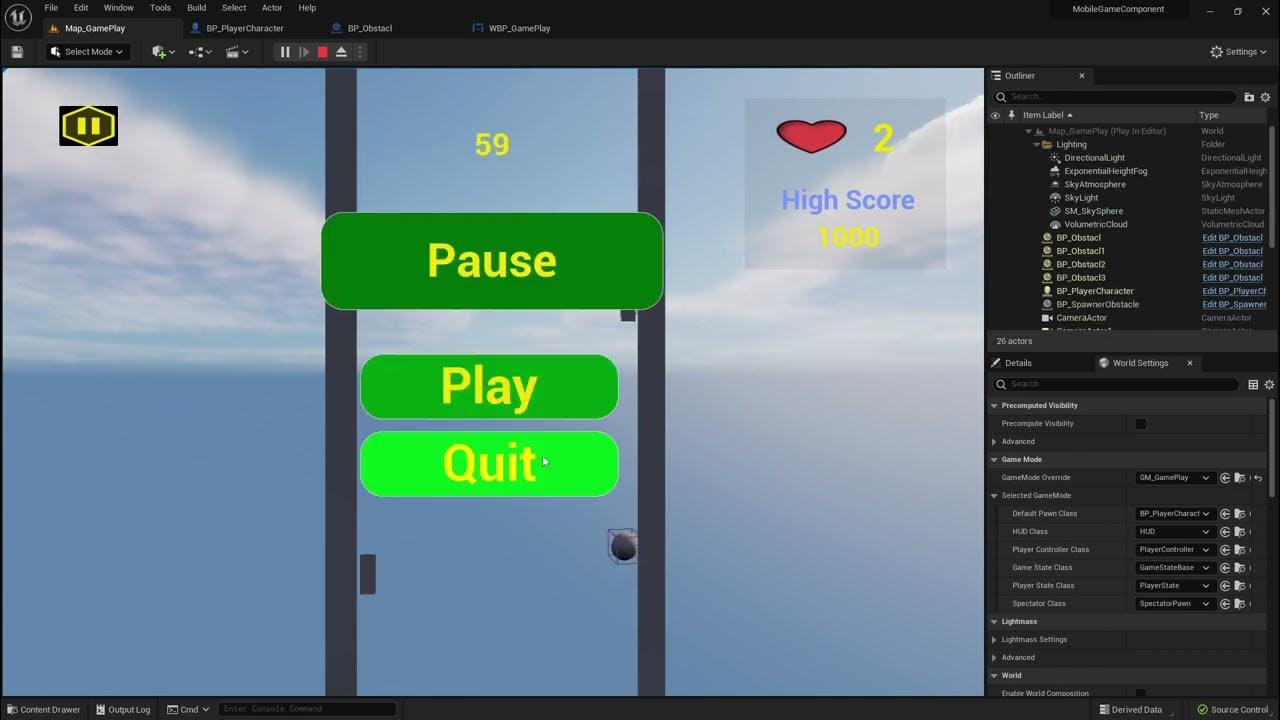 UE5 - Beginner - Full Game Tutorial #26 - Life Setup - YouTube