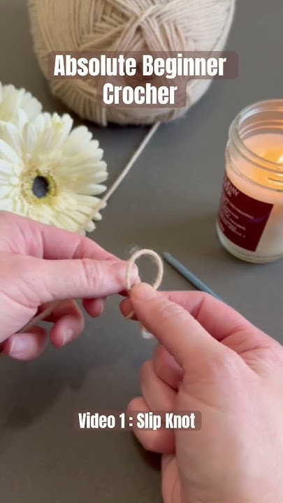 Absolute Beginner Series : The Slip Knot - YouTube