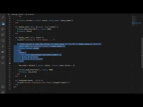 Leverage handle_continue/2 to delegate task || Elixir || GenServer - YouTube