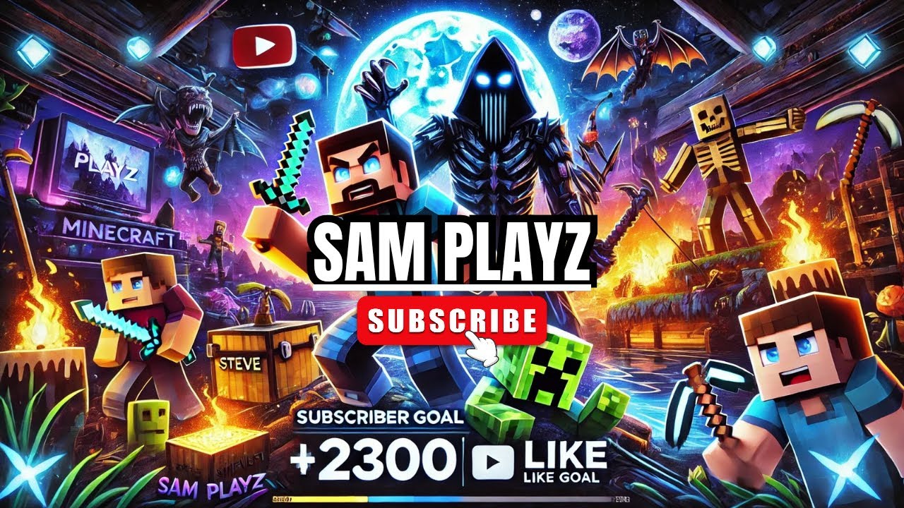 MINECRAFT PUBLIC SMP PVP | SAM'S LIVE ROAD TO 3K #live #gaming # ...