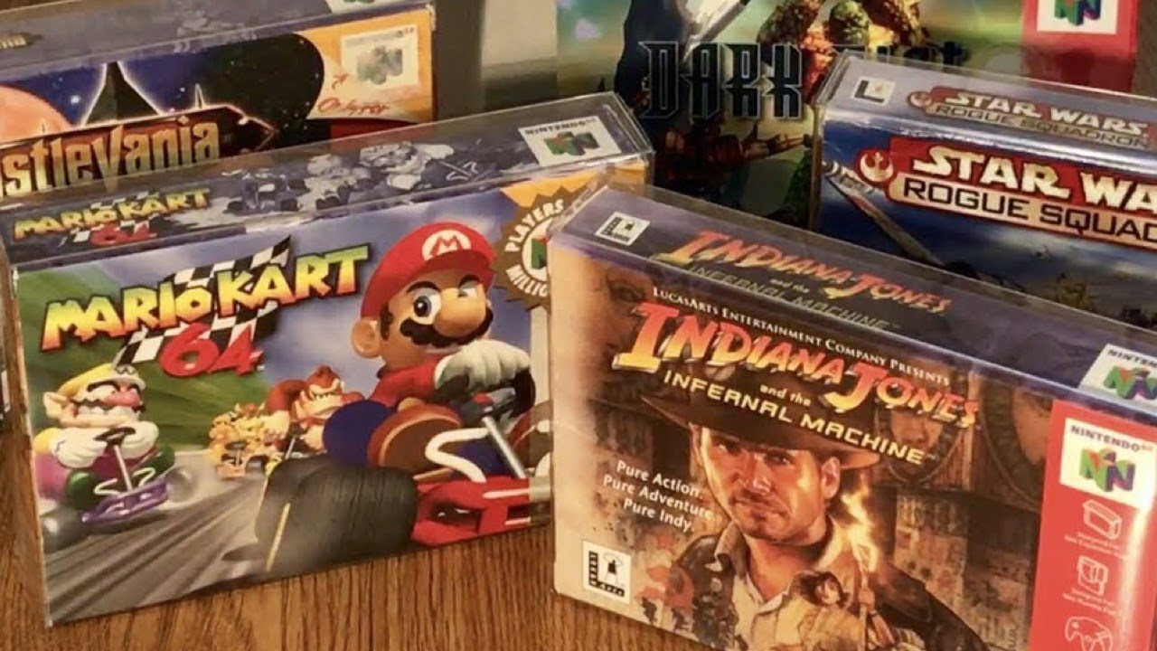 COMPLETE NINTENDO 64 COLLECTION #4! Holy Grail Game, Mario Kart 64 ...