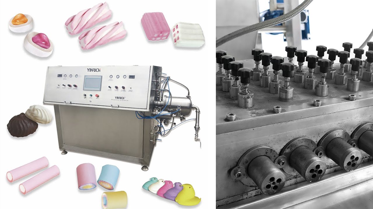 Commercial marshmallow making machine, marshmallow manufacturing ...