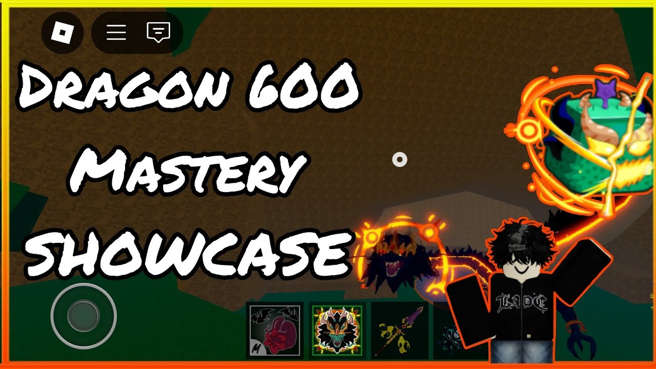 DRAGON 600 MASTERY SHOWCASE | Blox Fruits - YouTube