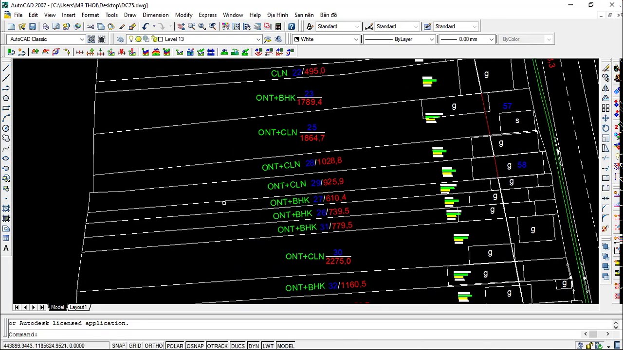 Hướng dẫn chuyển MICROSTATION V8I dgn sang AUTOCAD 2007 dwg | Đo đạc ...